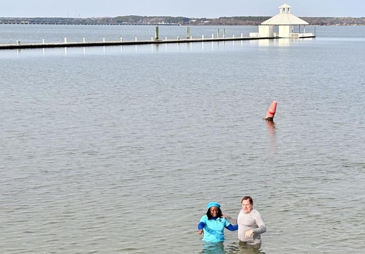Participants dip into frigid waters at inaugural Choptank Chill and ...