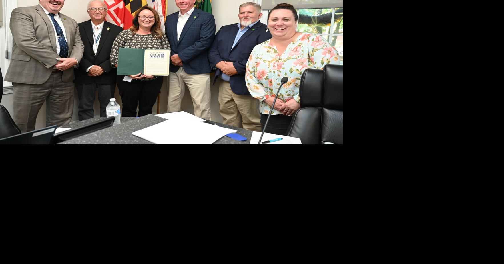 Caroline Health Deptartment receives Purple proclamation | Local ...