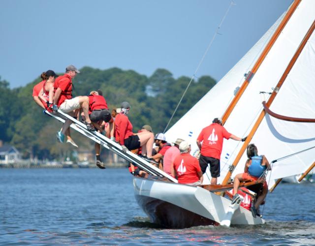 Log canoe Island Blossom wins regatta on the Choptank | Local | stardem.com