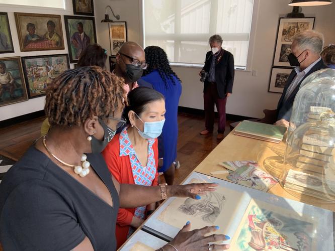 Maryland's First Lady visits Water's Edge Museum for history lesson ...
