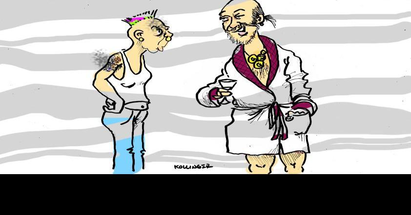 Outwoking the woke crowd | Kollinger's Cartoons | stardem.com