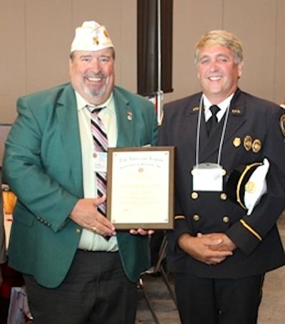 Award presented to local volunteer fireman | Life | stardem.com