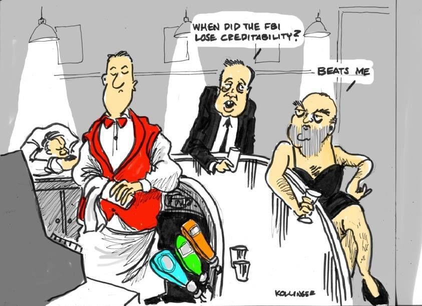 FBI | Kollinger's Cartoons | stardem.com