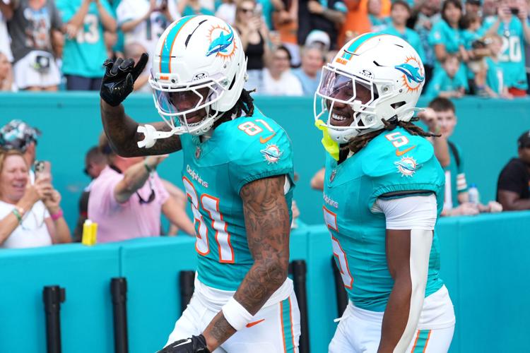 Dolphins are getting production from their young players, an ...