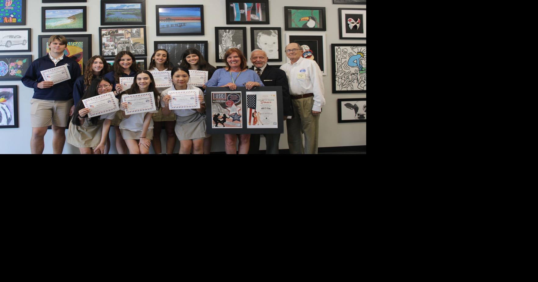 Veteran Affairs Committee honors students for USO posters | Local ...