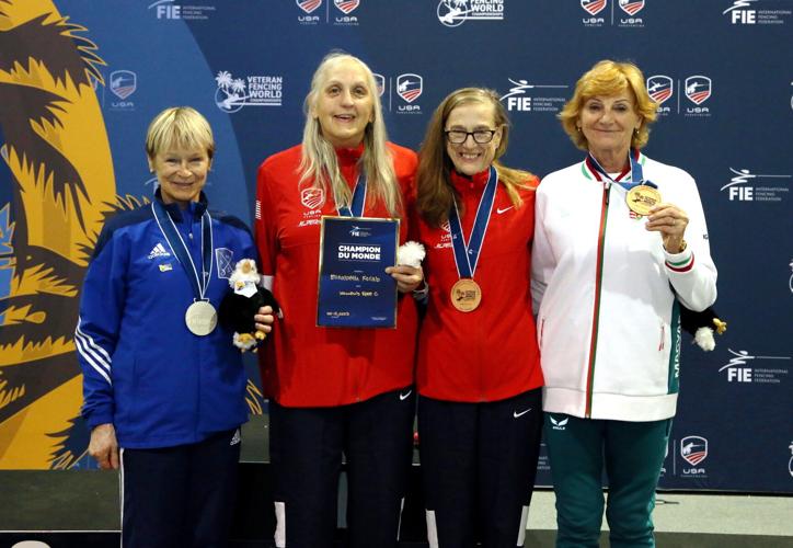 Still Pond's 71-year-old fencing champion takes sixth place at World ...