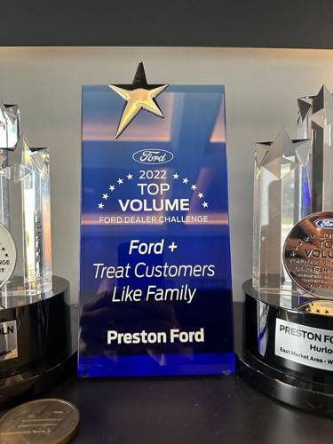 Preston Ford receives first-ever Treat Customers Like Family Award ...