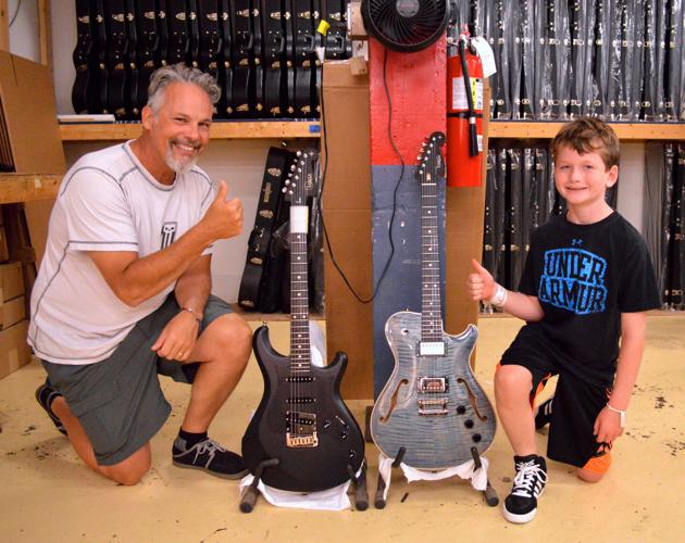 Guitar students tour Greensboro guitar design company | Local | stardem.com