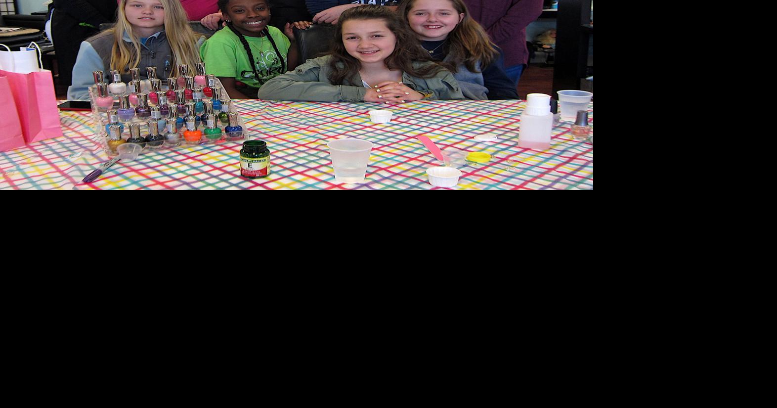 Girl Scouts earn Eating for Beauty badges at Salon Inspire | Life ...