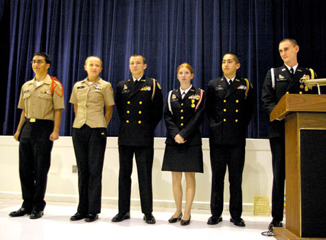 Easton High School NJROTC holds end of year awards ceremony, change of ...