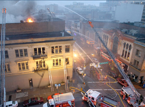 Five-alarm fire in Baltimore's adult district | State | stardem.com