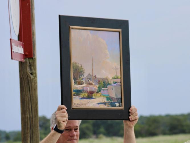 Plein Air Easton artists take on Tilghman Island in paint-out ...