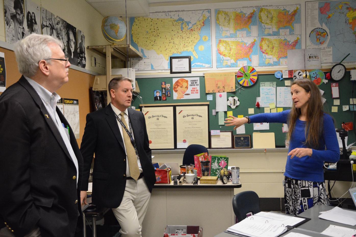 State senator visits Kent County High School | Local | stardem.com