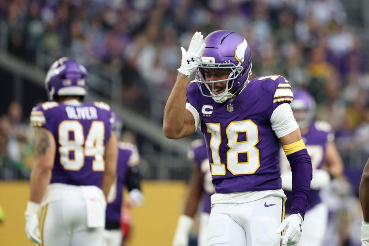 Vikings get Justin Jefferson past the 1,000-yard mark in the final game ...