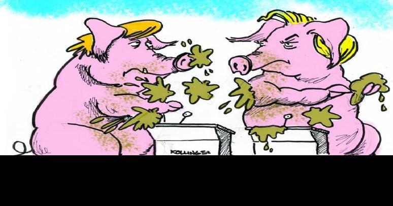 Mudslinging | Kollinger's Cartoons | stardem.com