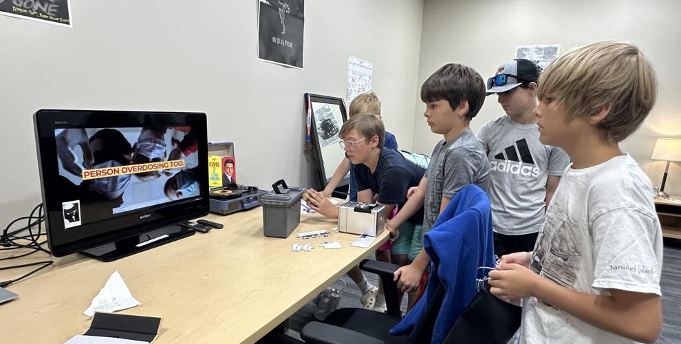 Drug Free QAC student ambassadors present escape room | | stardem.com
