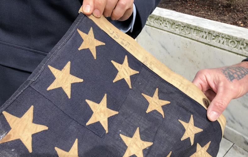 World War II battle flag gallantly streams over important sites | Local ...