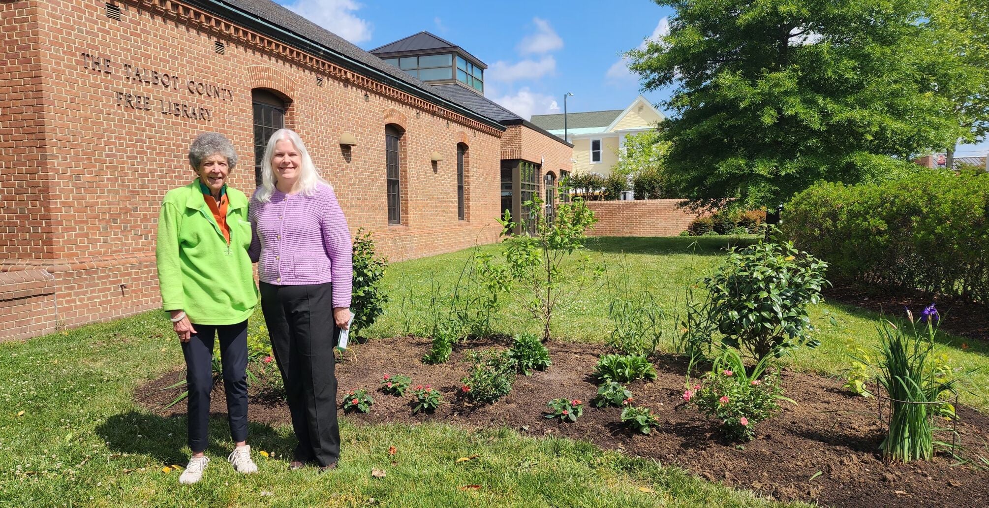 Memorial garden at Talbot library recognizes community leader | Life ...