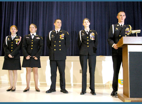 Easton High School NJROTC holds end of year awards ceremony, change of ...