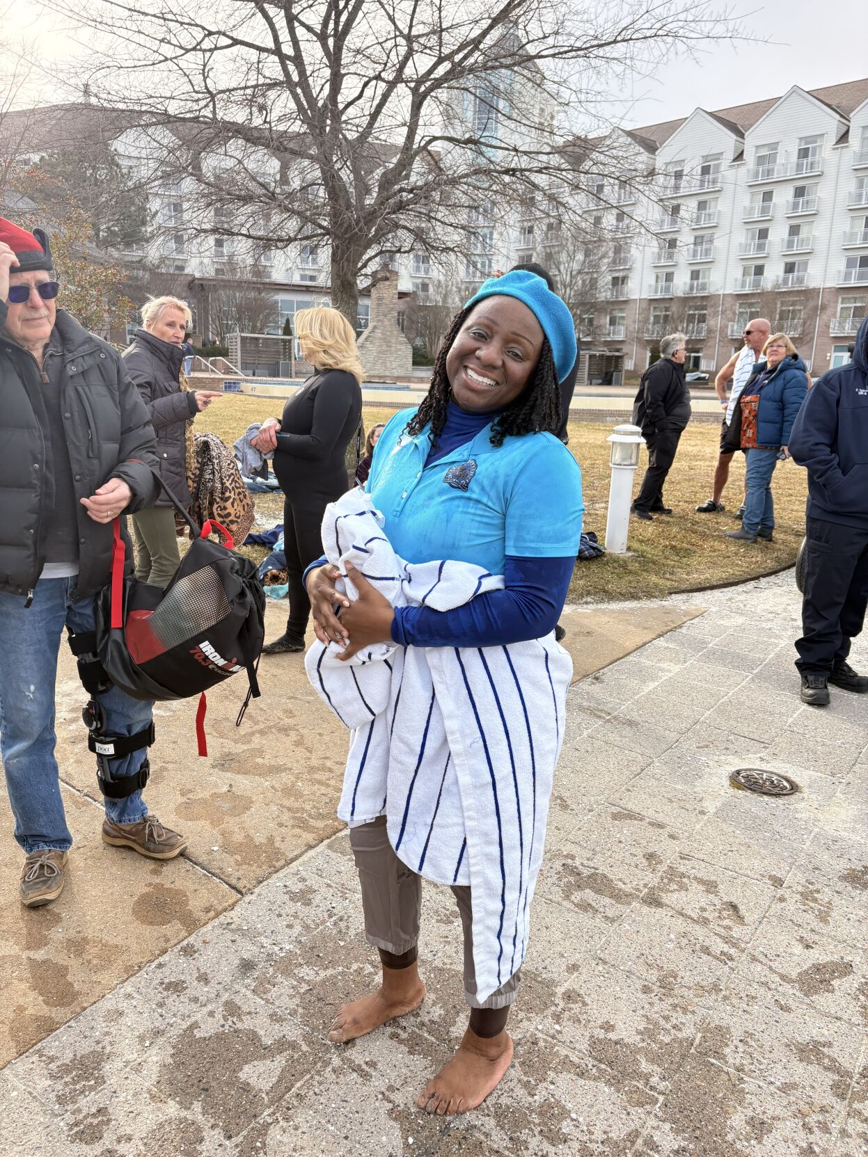 Participants dip into frigid waters at inaugural Choptank Chill and ...