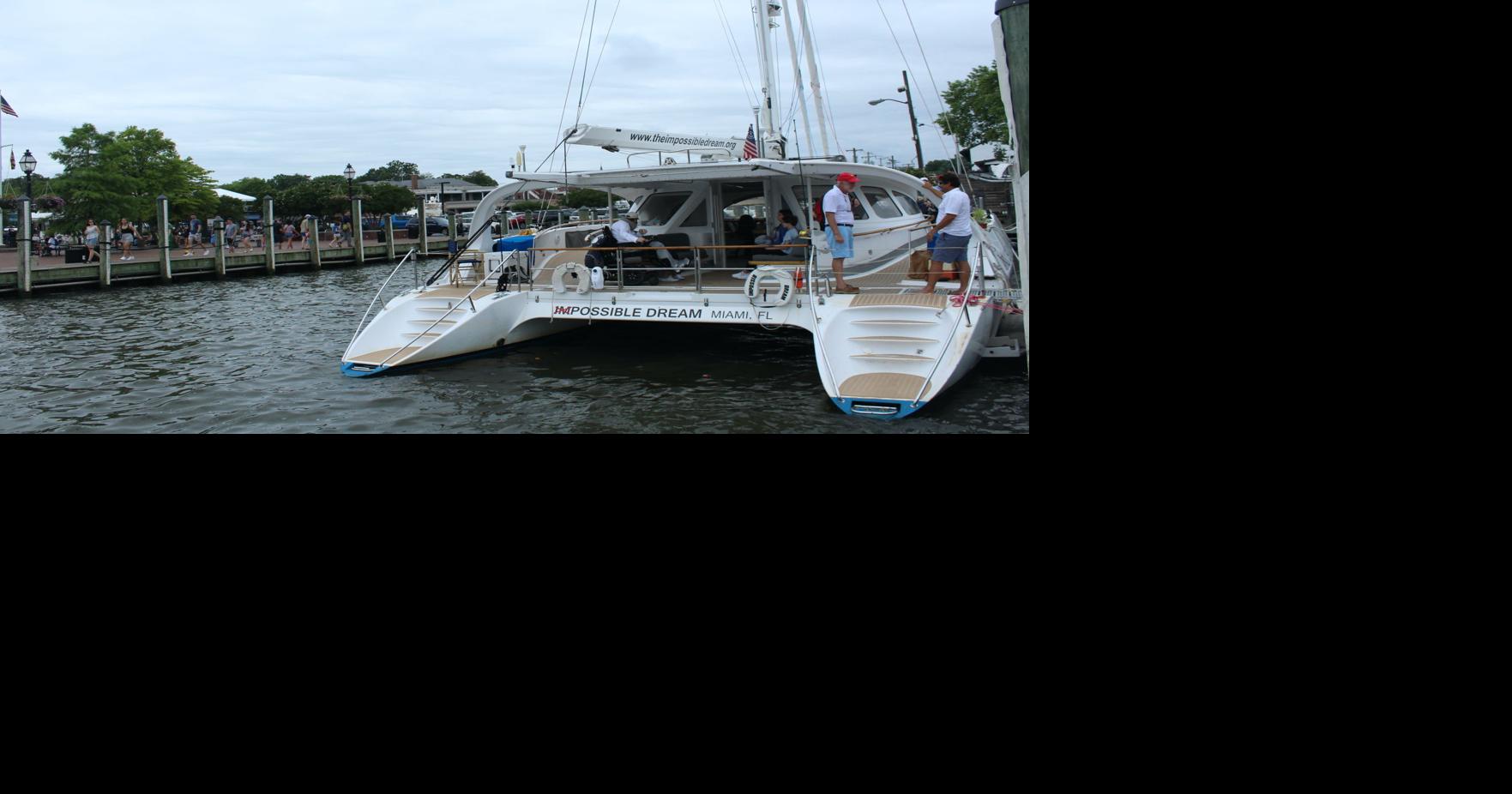 58-foot catamaran makes sailing a possible dream for people with ...