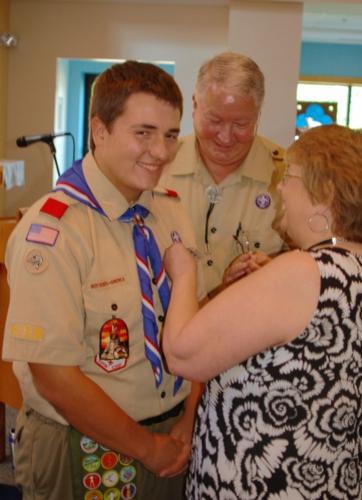 Streckfus earns Eagle award | Life | stardem.com