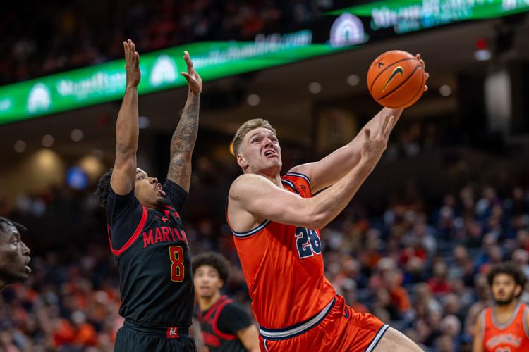 Dallin Hall, Jacari White lead No. 23 Virginia to 80-72 win over former ...