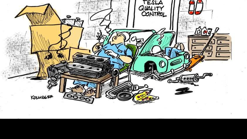 Tesla | Cartoons | stardem.com