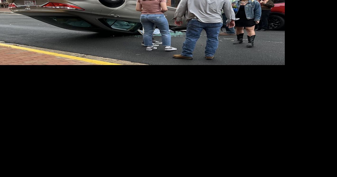 Easton man arrested after crashing, flipping car on Dover Street ...