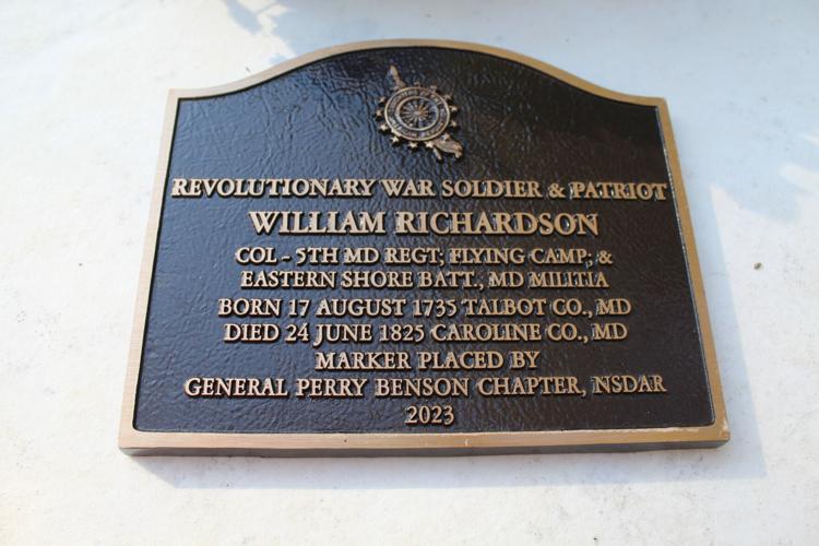 DAR dedicates marker at grave of Col. William Richardson | Local ...