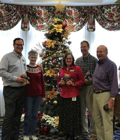 Easton Ruritan Club donates 20 Rudy Bears to Integrace Bayleigh Chase ...