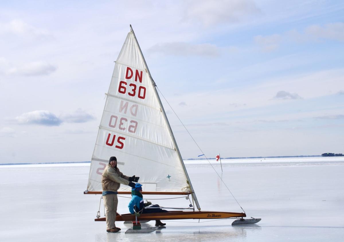 Ice boating on the Bay: Frozen conditions create rare spectacle in ...