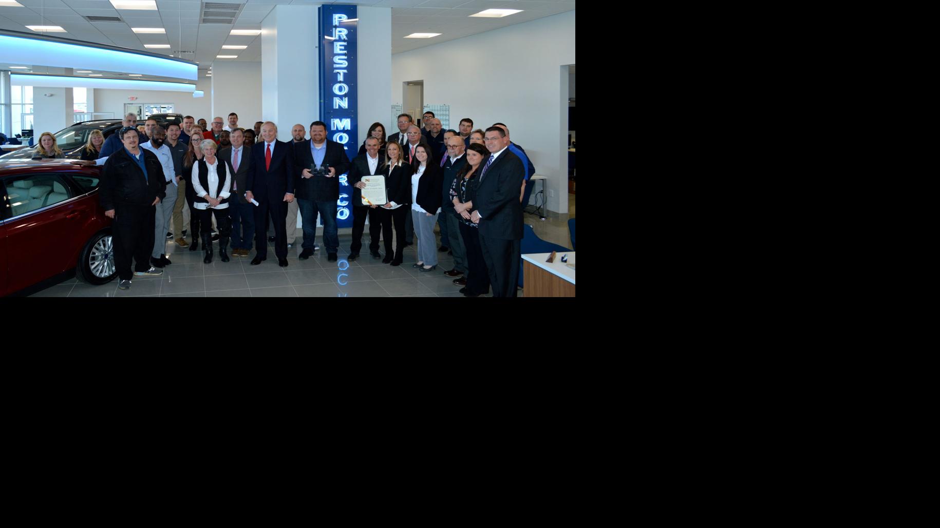 Preston Automotive Group first recipient of Cornerstone Award ...