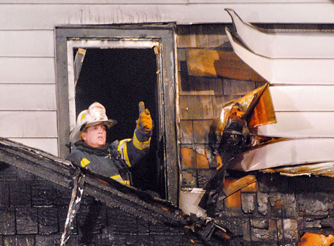 Baby treated for smoke inhalation from blaze on Glebe Road | Local ...