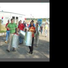 Makeshift band marks opening of new Mid-Shore landfill | Local ...