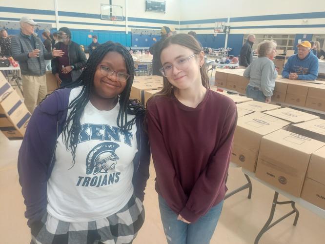 A community project, Christmas Baskets for the Needy brings volunteers ...