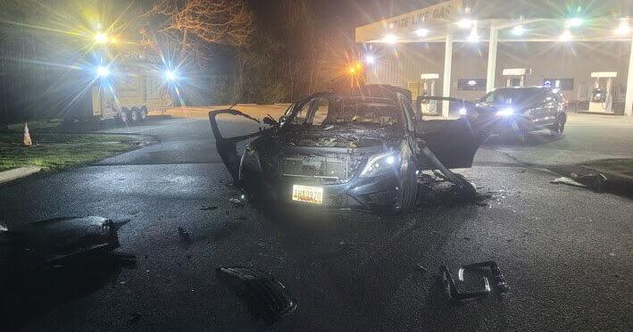 Fire destroys car in Marydel | Caroline County News | stardem.com
