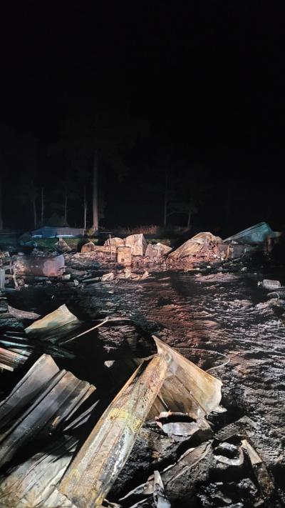 Two-alarm fire destroys pole barn in Fishing Creek | Local | stardem.com