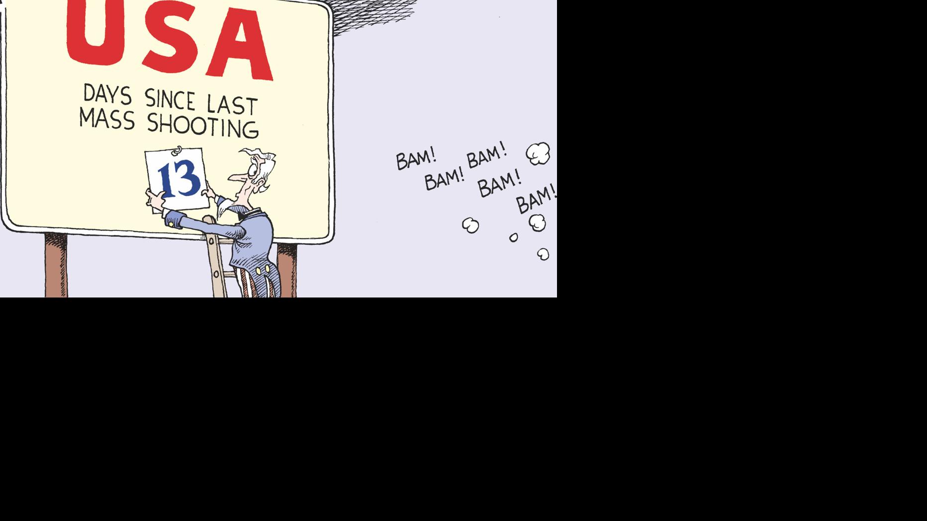 Mass Shootings | Cartoons | stardem.com