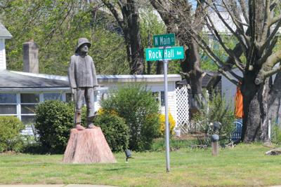 New pocket park in Rock Hall, Old Salt statue to get facelift ...