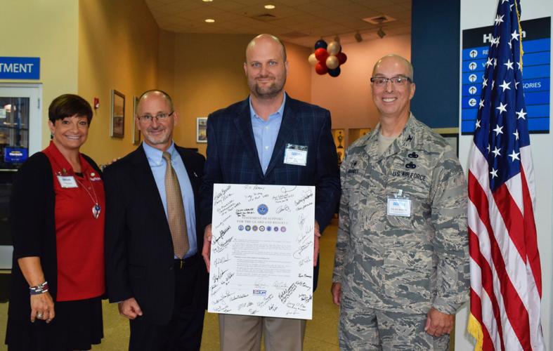 military employee recognition event Hertrich | Business | stardem.com