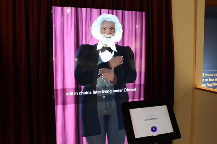 Talbot students step into history at new Frederick Douglass exhibition ...