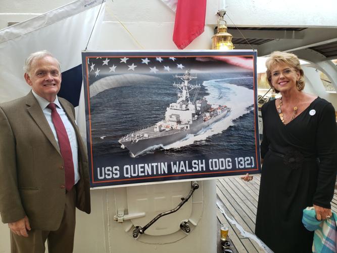 Walsh first Coast Guard officer to have a Navy ship named for him ...