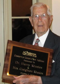 Chesterwye event to honor Harry Rhodes | Local | stardem.com
