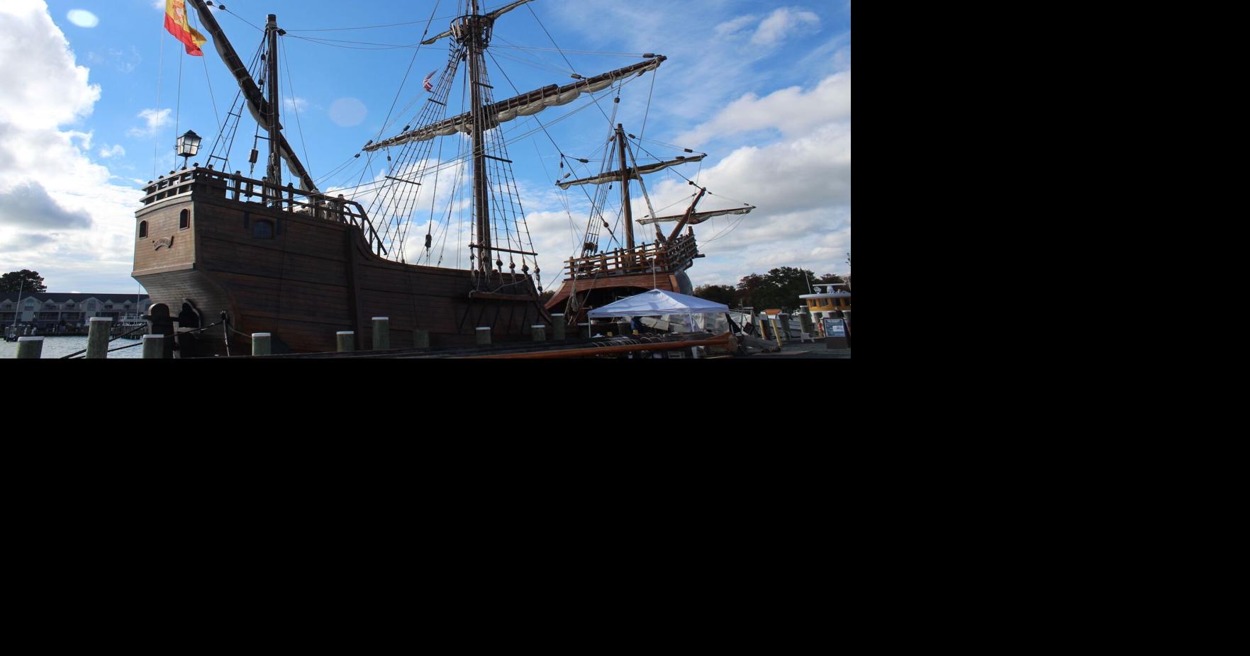 Replica flagship from Magellan-Elcano expedition stops in St. Michaels ...