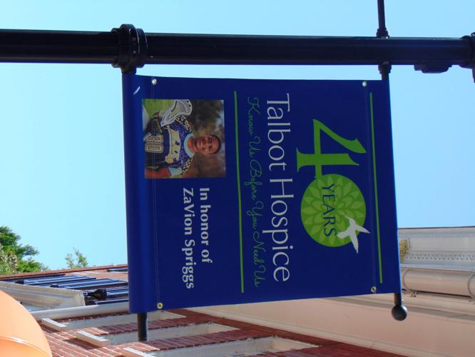 Talbot Hospice celebrates 40th anniversary with banners in downtown ...