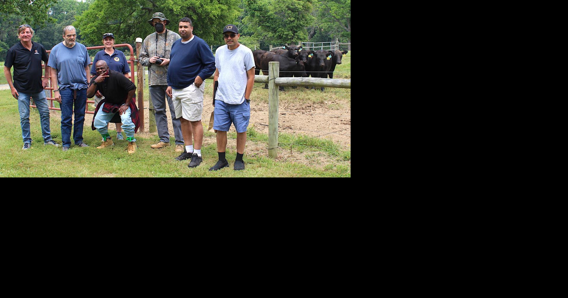 VFW hosts Perry Point veterans for tour of WyeREC Angus farm | Life ...