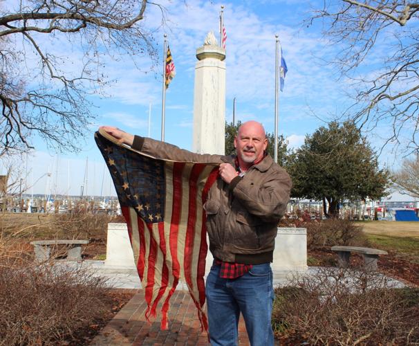 World War II battle flag gallantly streams over important sites | Local ...