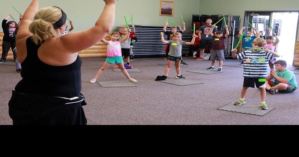 Learning about healthy lifestyles: Area third graders get moving for ...