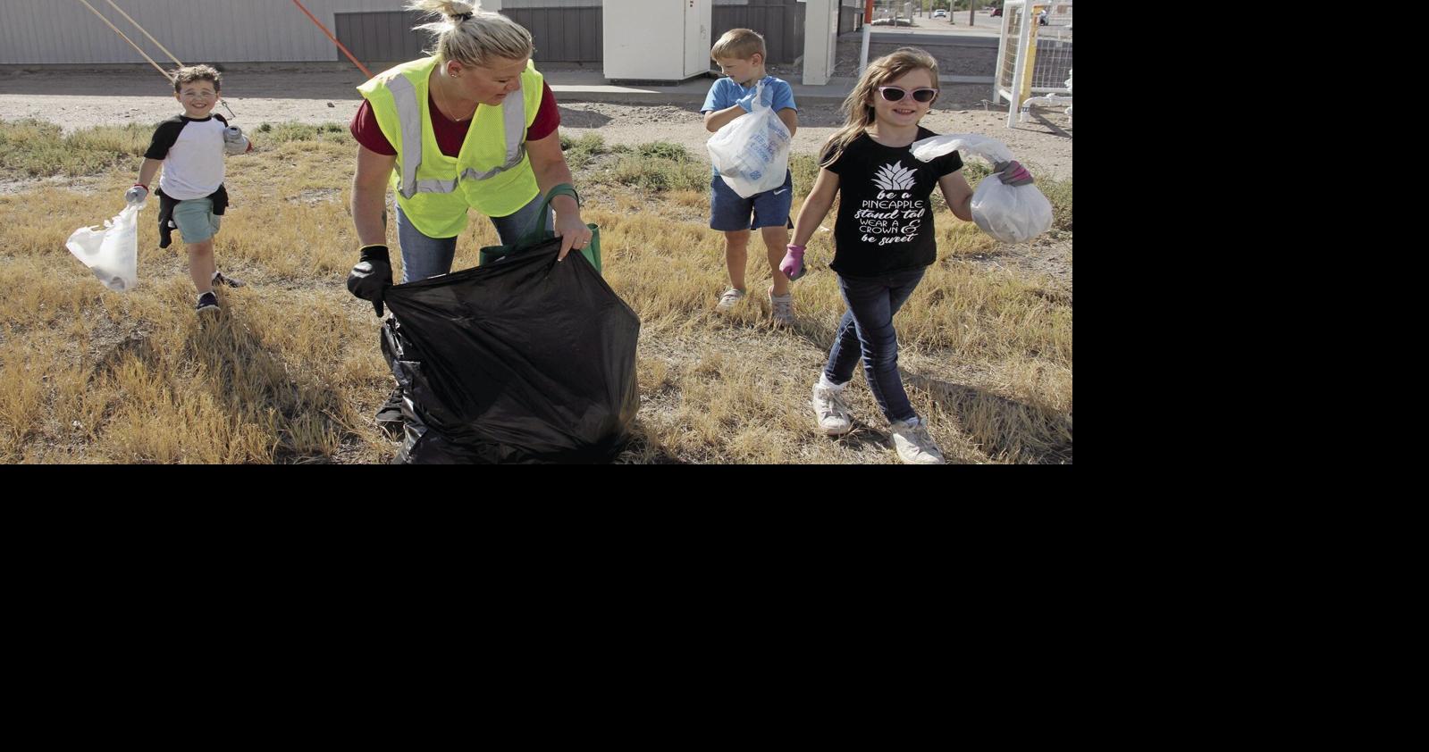 Spirit of service: Community Christian students tackle litter in annual ...